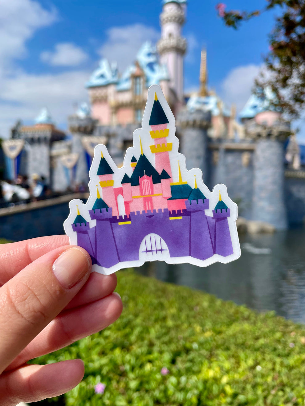 Pastel Disney Castle Sticker | Waterproof Vinyl + Free Shipping ...